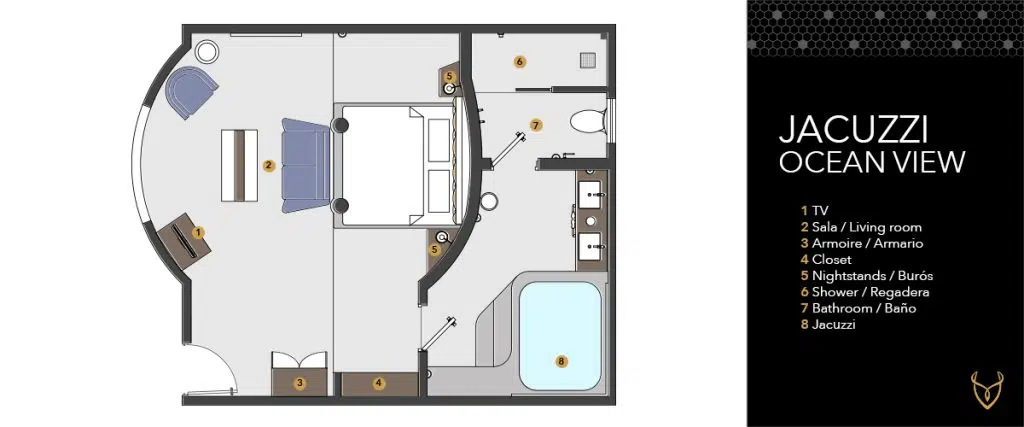 Habitaciones y Amenidades - Desire Experience